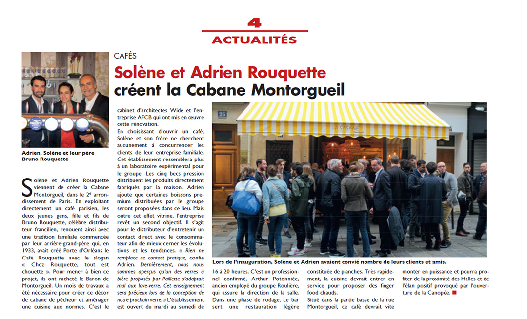 Actualités – Rouquette | Distributeur spécialisé dans la livraison des ...